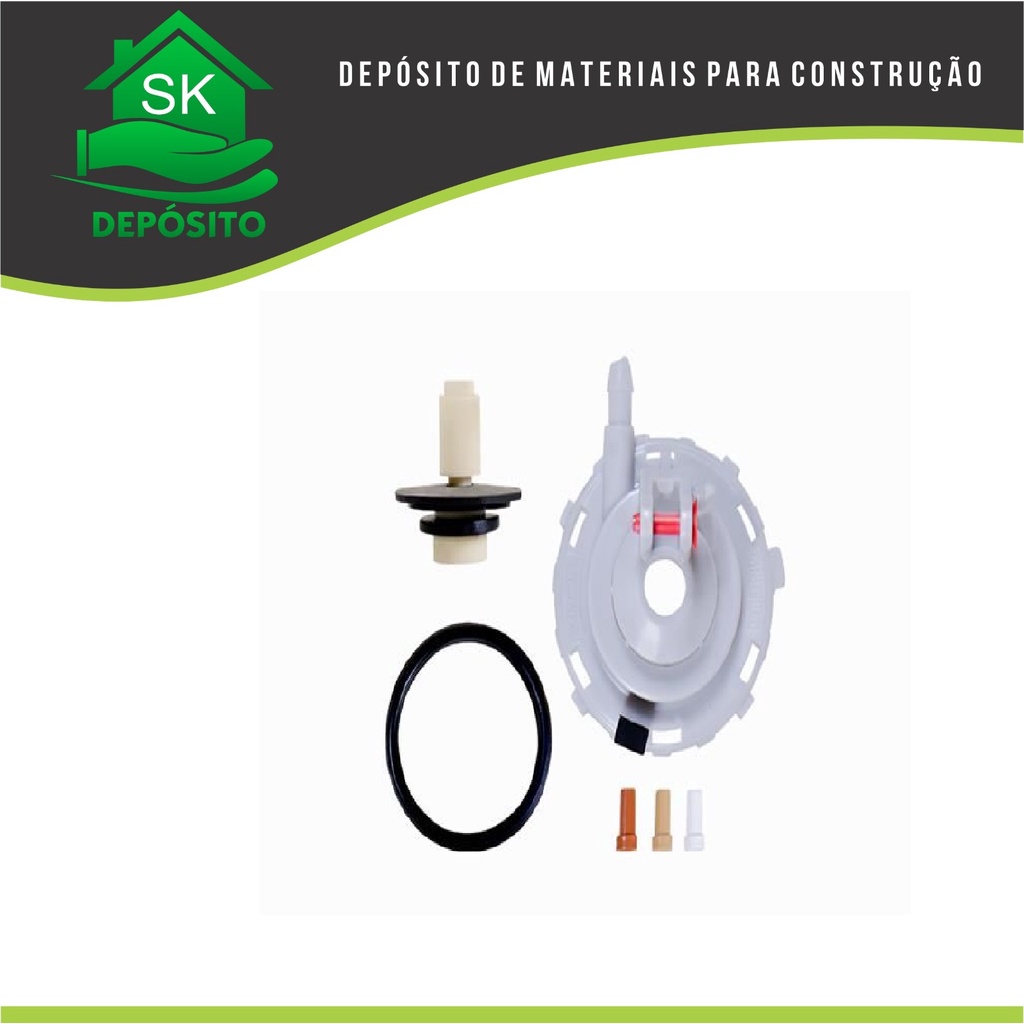Mecanismo Caixa Acoplada ASTRA Reparo P/Caixa Natural KE/DFN Diafragma ...