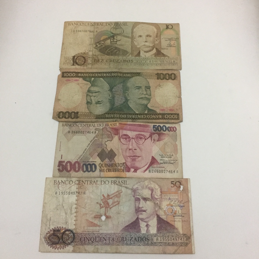 Notas Antigas - Cédulas Brasileiras | Shopee Brasil