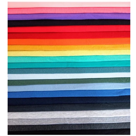 Tecido Meia Malha 1kg em Retalho Liso Sortido | Shopee Brasil