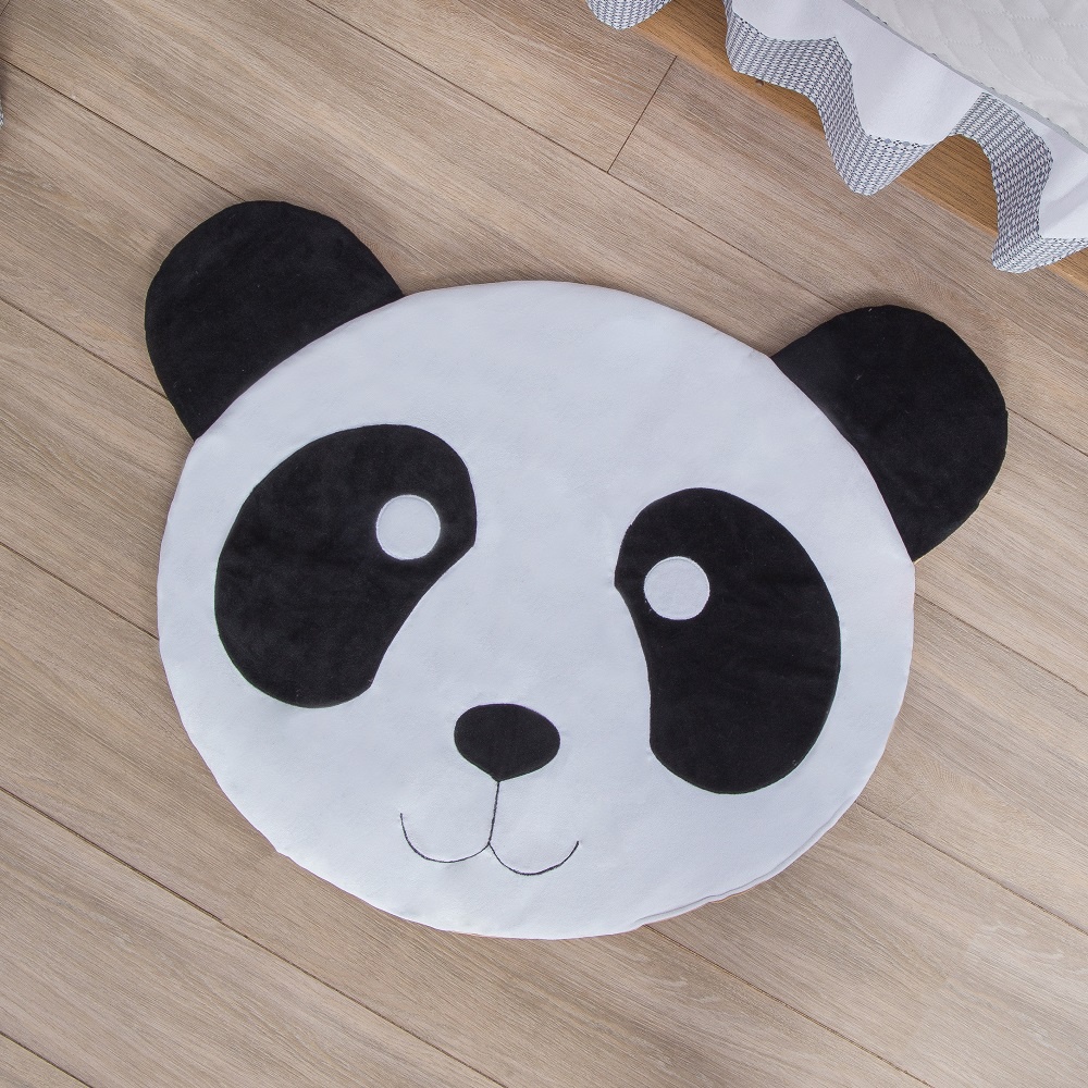 Tapete Infantil Panda Emborrachado Antiderrapante | Shopee Brasil