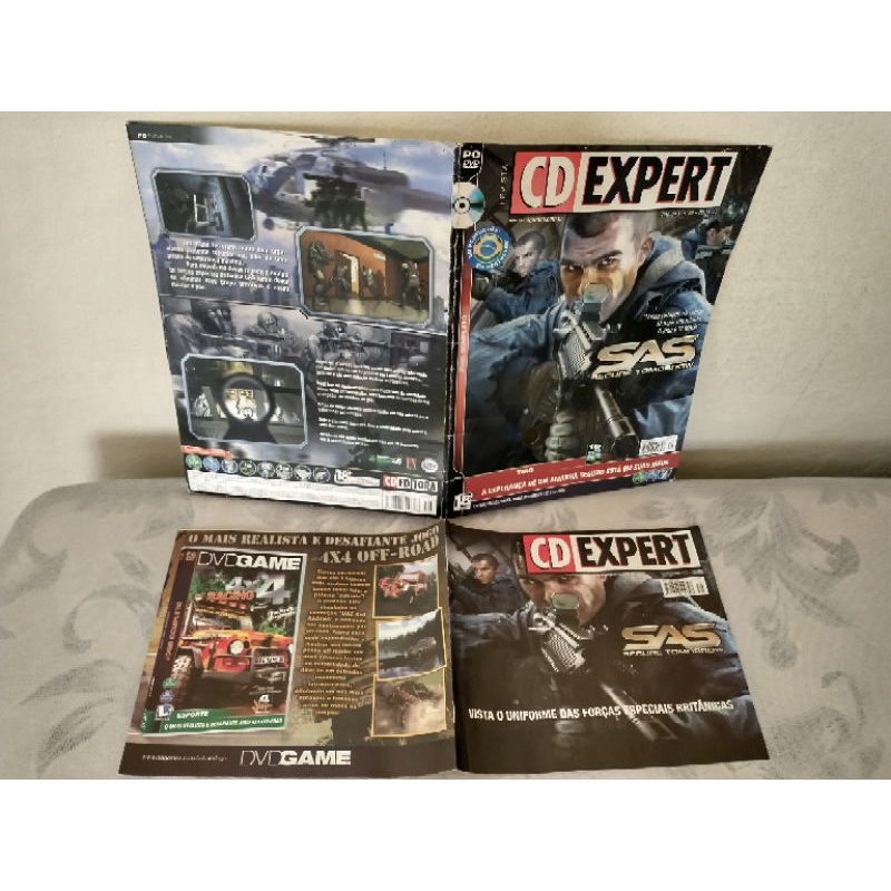 SAS Secure Tomorrow ano 4 número 39 Revista CD Expert sem jogo | Shopee ...