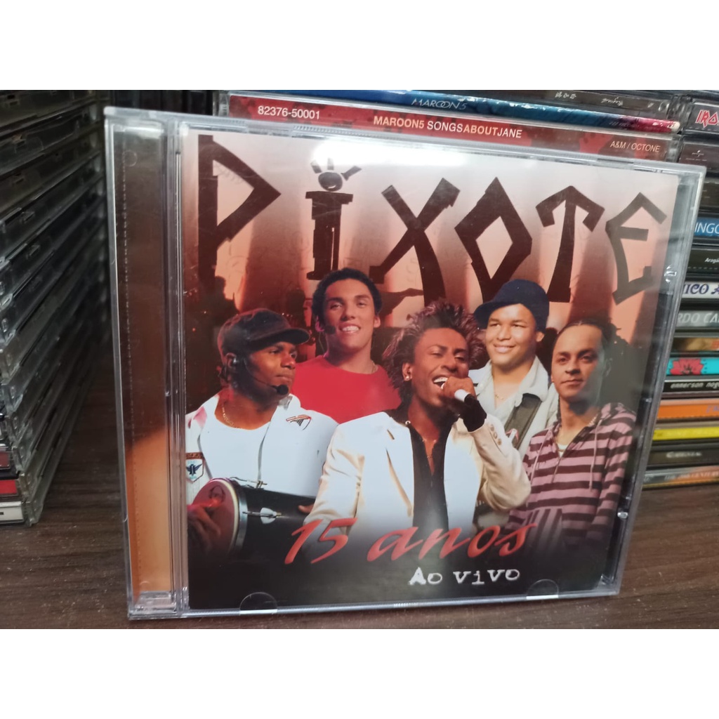 CD Pixote - 15 Anos Ao Vivo | Shopee Brasil