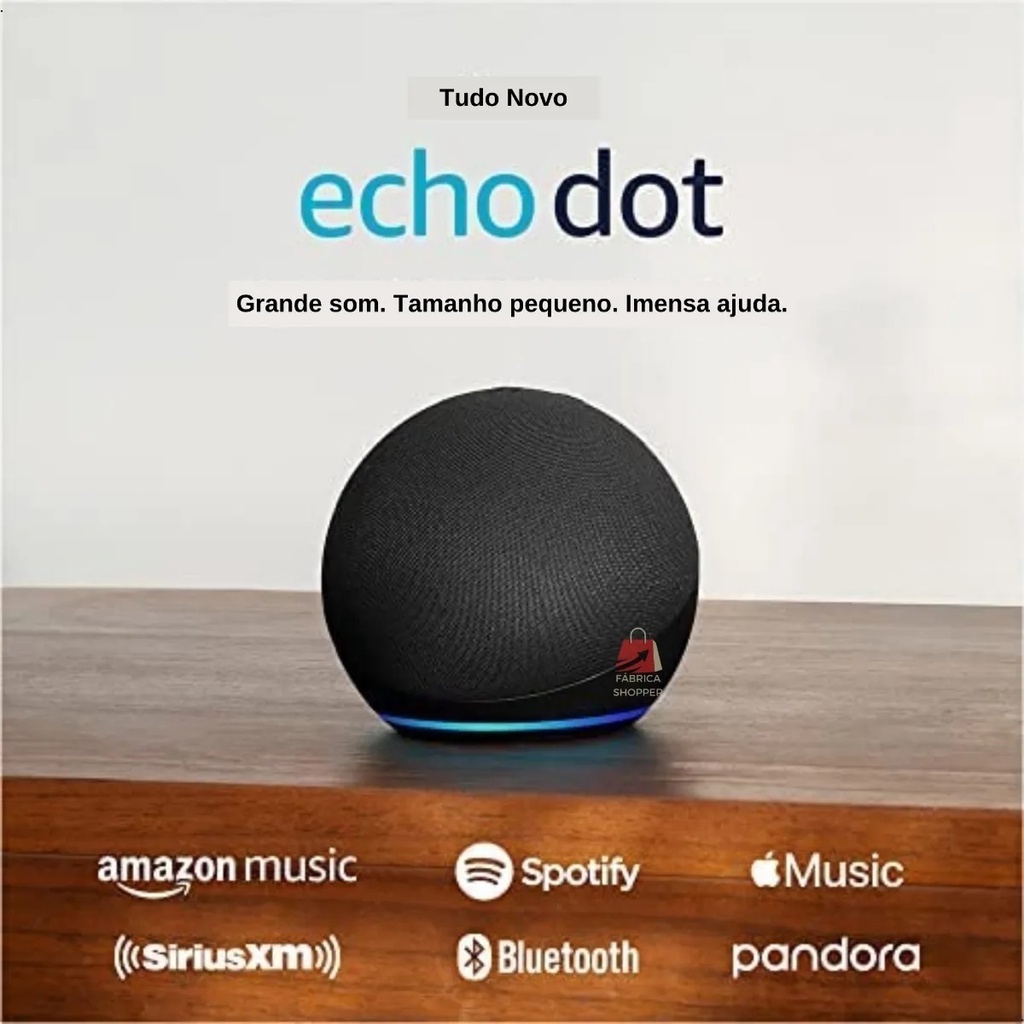 Amazon Echo Dot 5th Gen com assistente virtual Alexa | Shopee Brasil