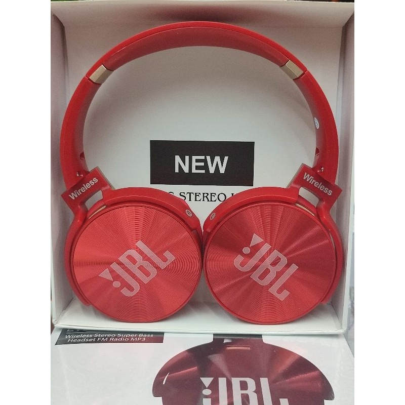 Fone de Ouvido jbl 950 Bluetooth Sem Fio Everest Wireless Radio FM Mp3 ...