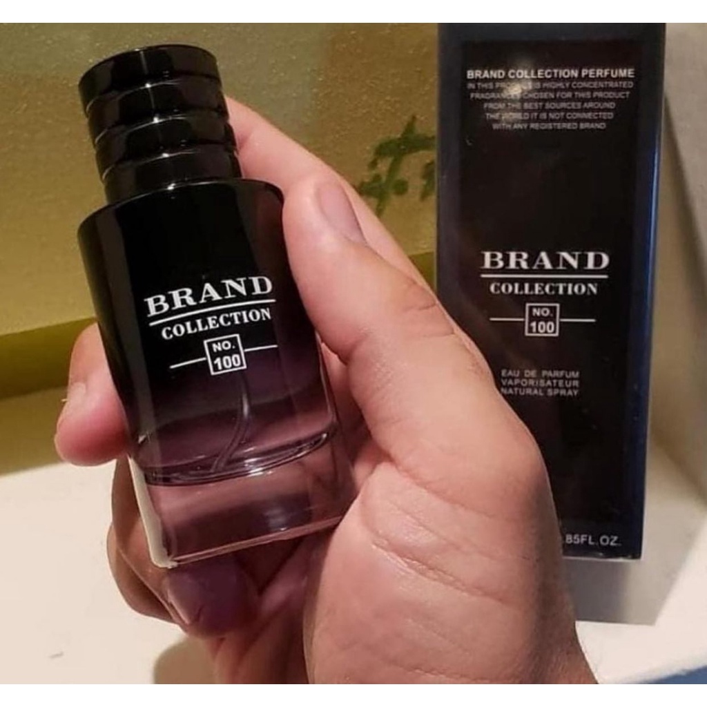 perfume brand collection n'100 importado miniatura de 25ml | Shopee Brasil