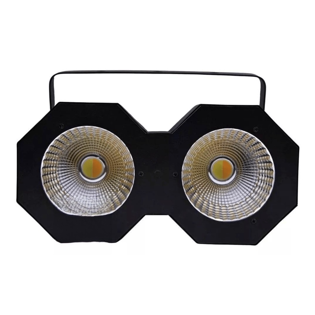 Mini Brut Cob Led 200w Refletor Branco Frio E Branco Quente Dmx ...