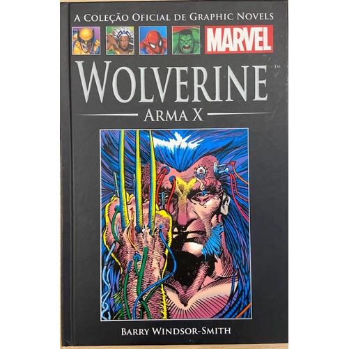 Coleção Graphic Novels Marvel - Wolverine Arma X | Shopee Brasil
