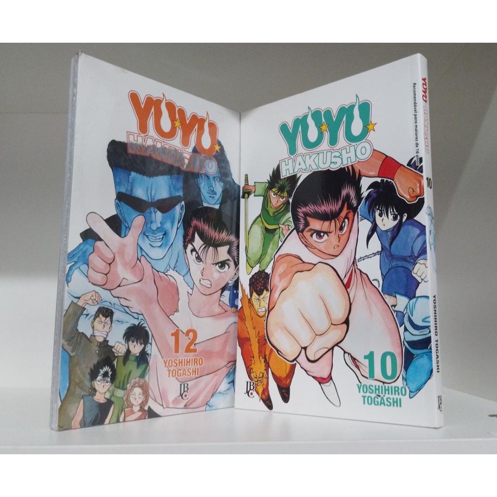 Manga Yuyu Hakusho volume 10 e 12 lacrado (avulso) | Shopee Brasil