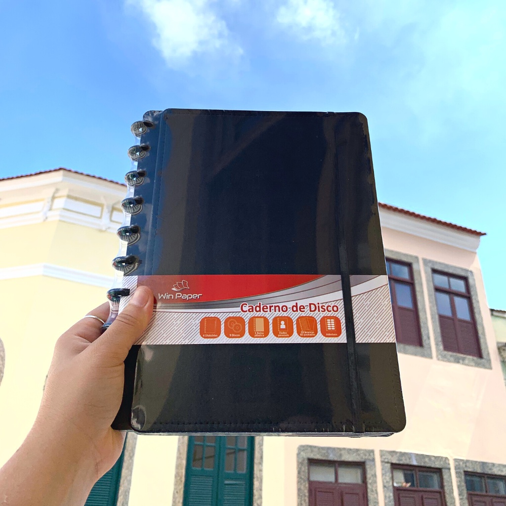Caderno de disco Inteligente com 80 Folhas - Win Paper/ WX Gift | Shopee Brasil