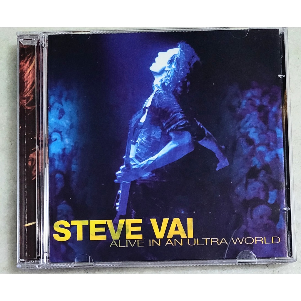 CD Steve Vai - Alive In An Ultra World (Duplo Seminovo) | Shopee Brasil