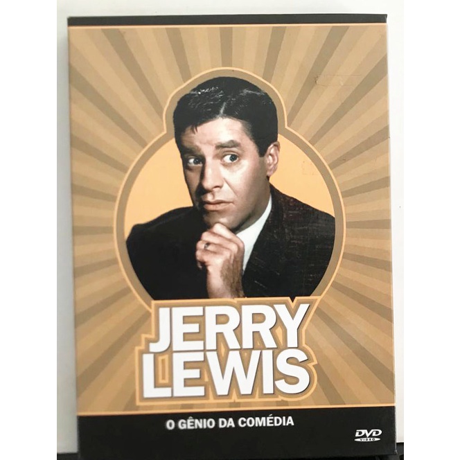 BOX DVD Jerry Lewis - O Gênio da Comédia com 4 Filmes. | Shopee Brasil