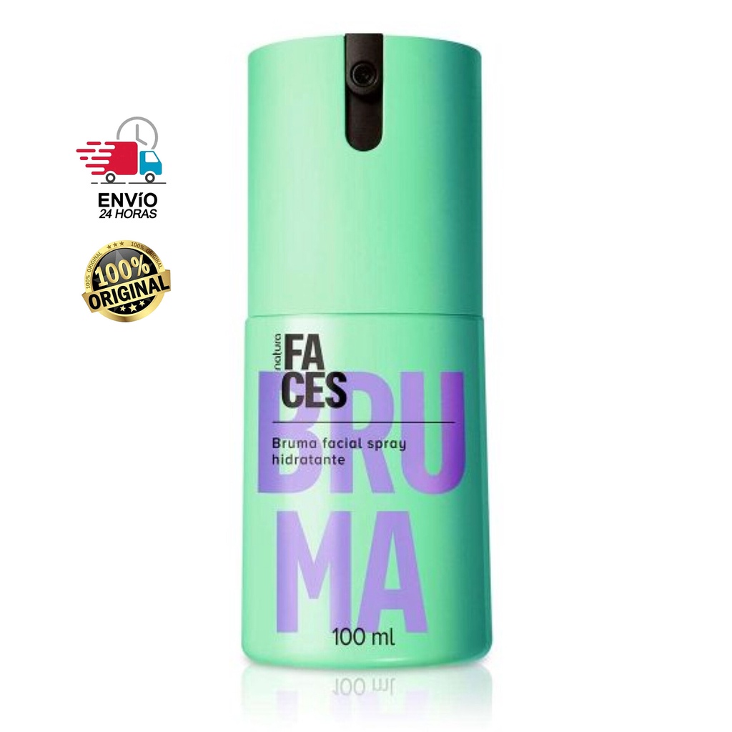 Bruma Facial Hidratante Natura Faces 100ml | Shopee Brasil