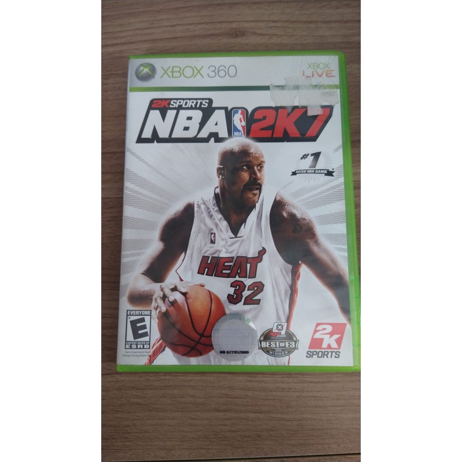 NBA 2K7 xbox 360 midia fisica original - Escorrega o Preço