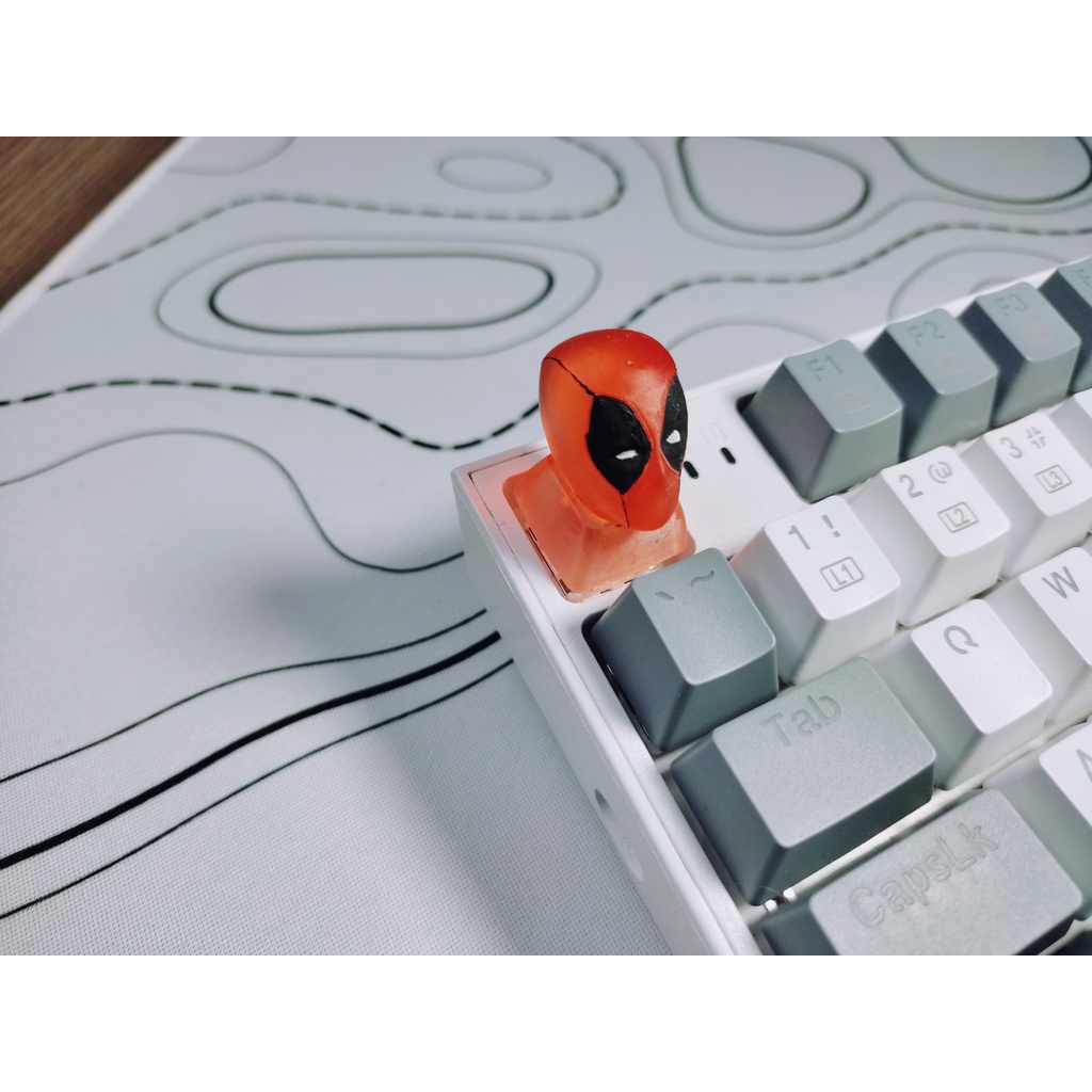Deadpool Keycap Tecla Personalizada 3D | Shopee Brasil
