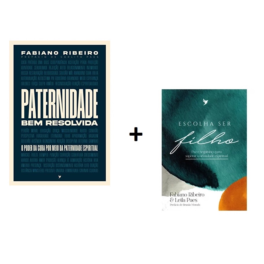 Kit 2 Livros Escolha Ser Filho + Paternidade Bem Resolvida | Shopee Brasil