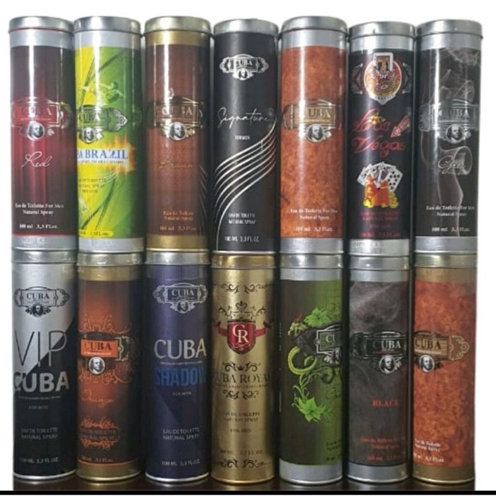 Perfume Importado Masculino / Feminino Cuba 100ml Original | Shopee Brasil
