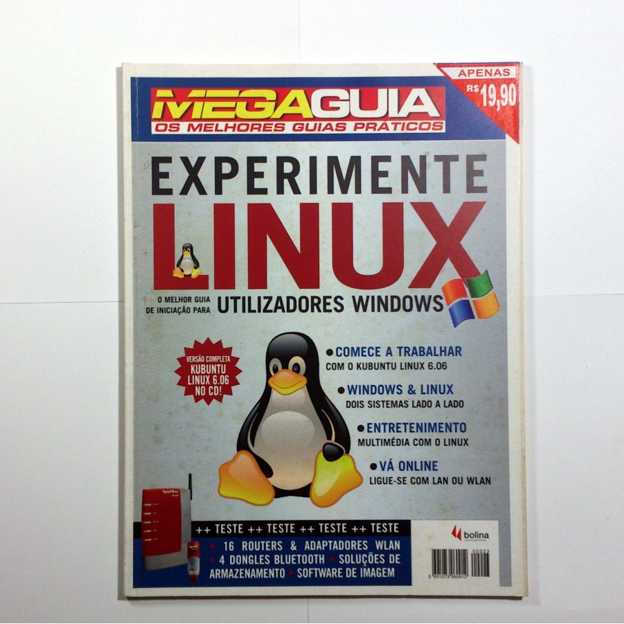 Revista MegaGuia Os Melhores Guias Práticos Experimente Linux Ano 2004 usada | Shopee Brasil