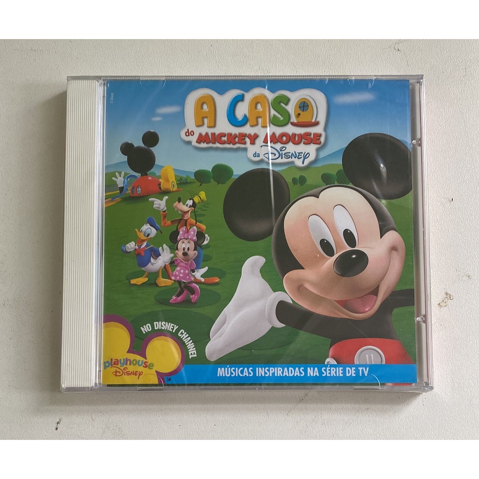 Cd Original - A Casa do Mickey Mouse da Disney - Novo Lacrado | Shopee ...