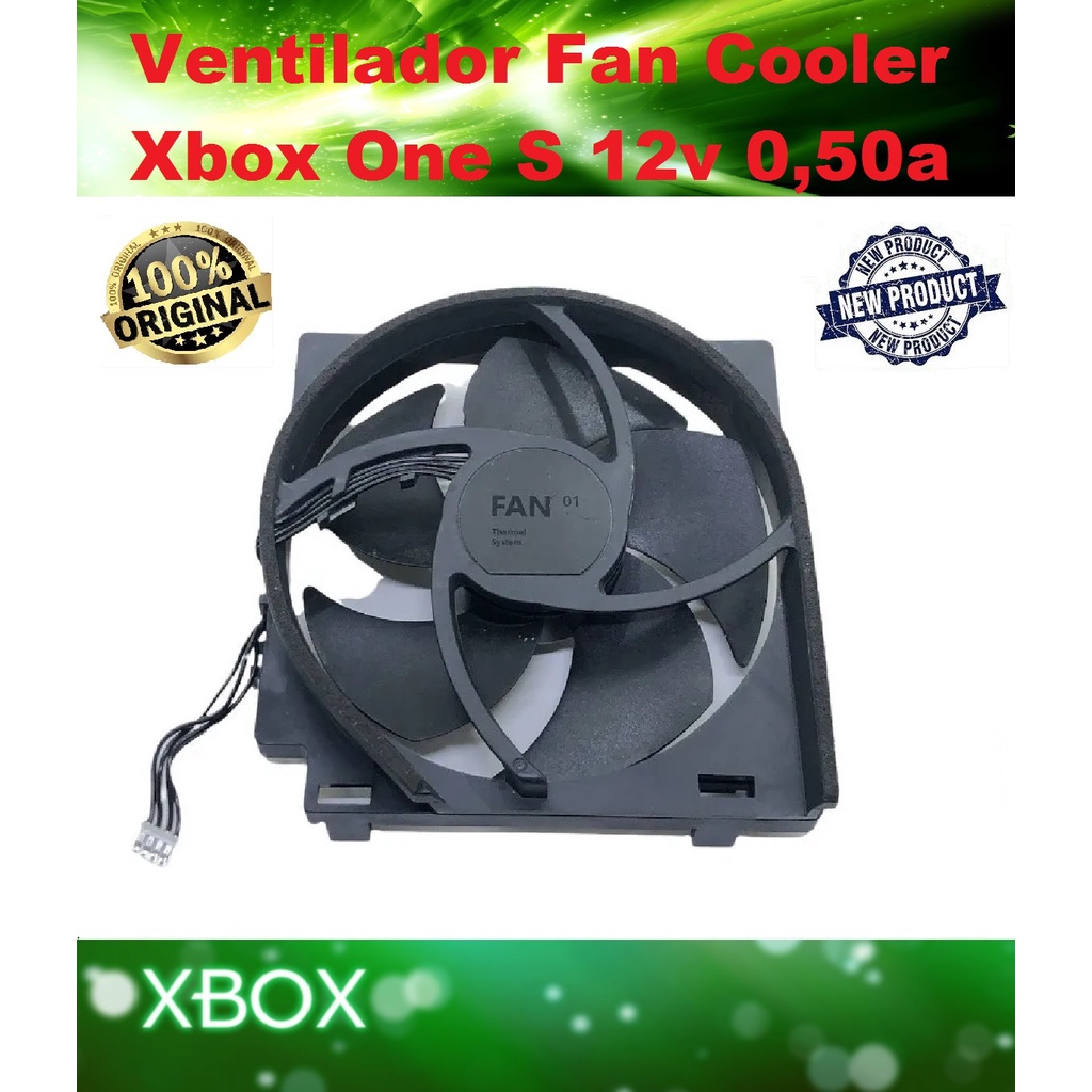 Cooler Xbox One S Fan Ventilador 12v 0 50a 1143