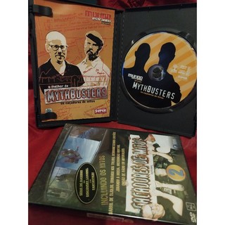dvd kit mythbusters Caçadores de mitos volume 2 + mundo estranho lendas ...