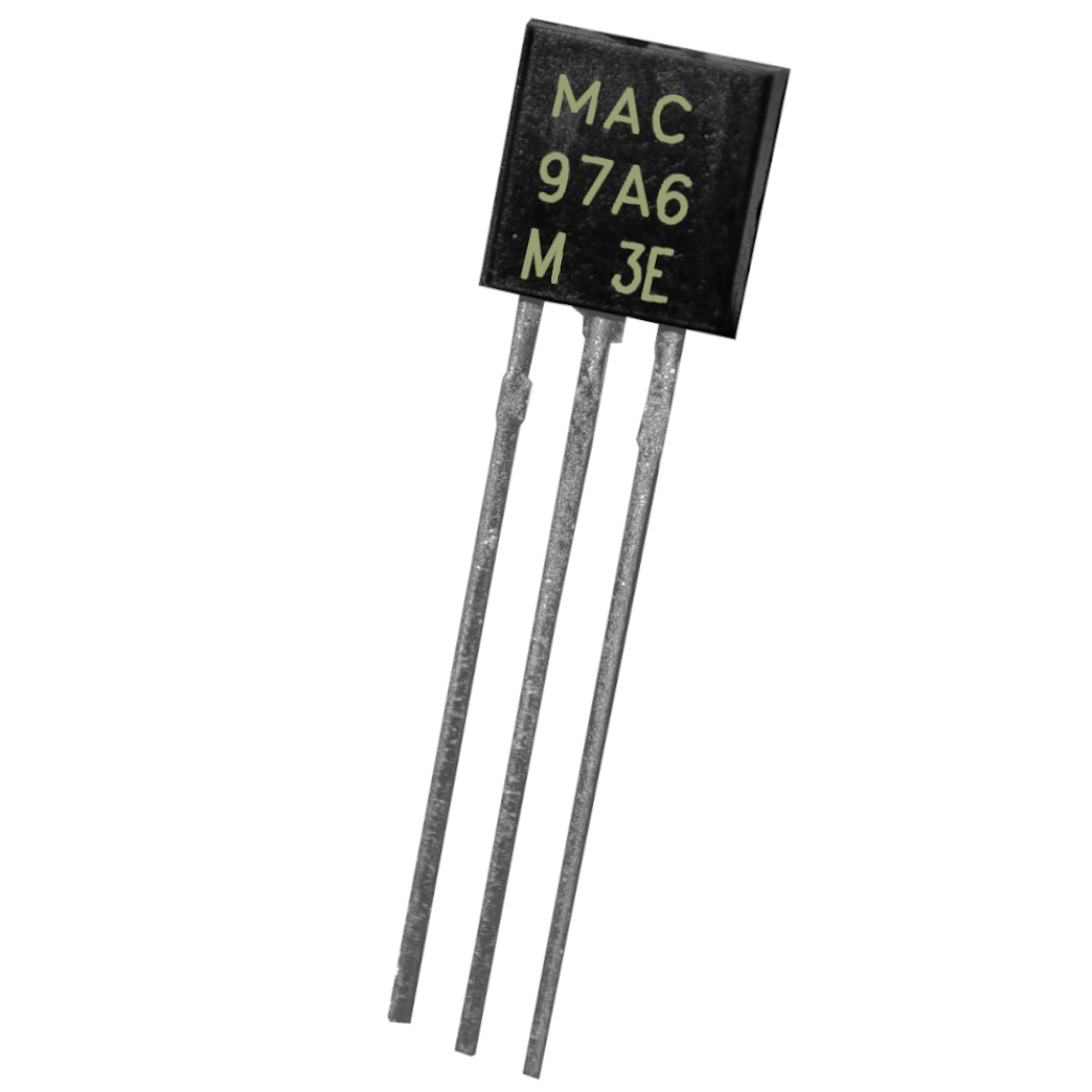 5 Peças Tiristor Triac Mac97a6 Mac 97a6 To-92 c/nf | Shopee Brasil