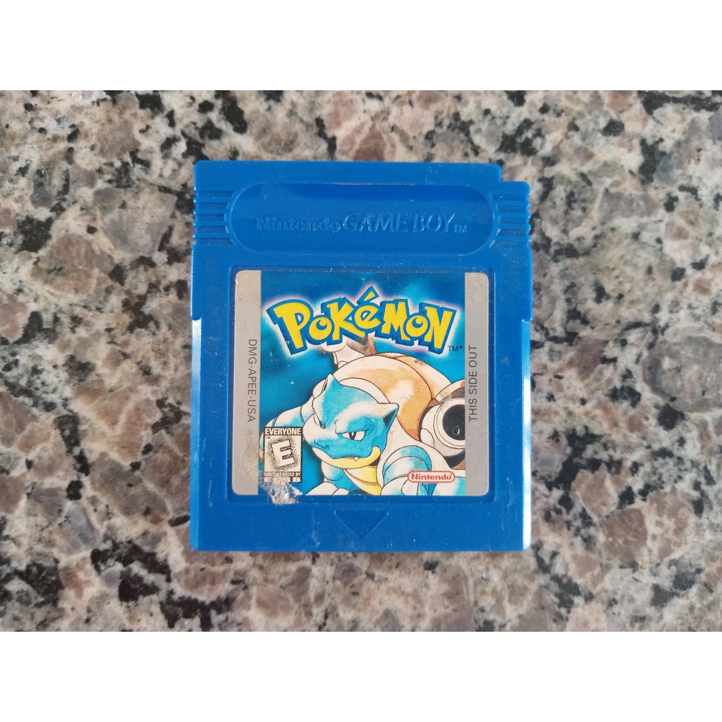 Jogo Pokemon Blue - Game Boy (original) - Escorrega o Preço