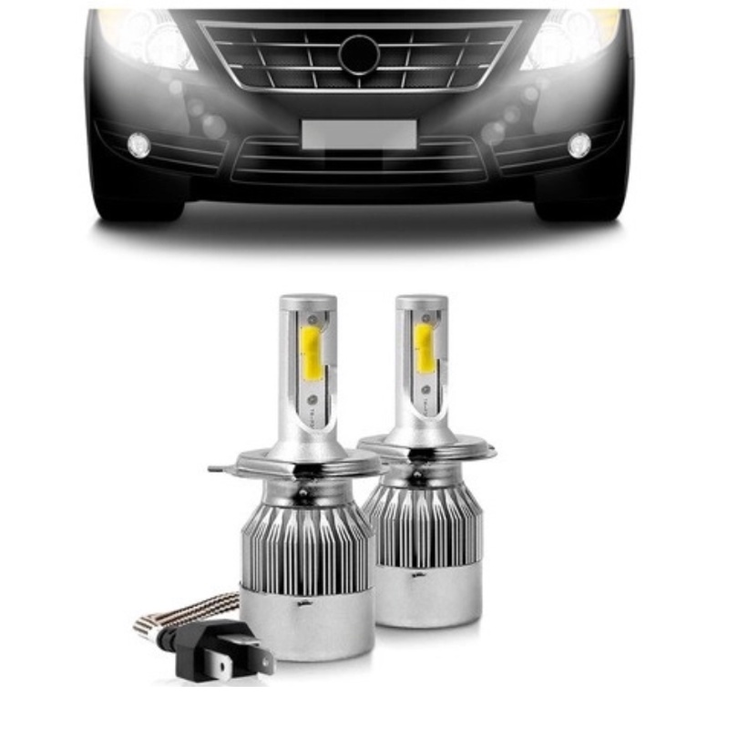 Kit Lâmpada Ultra Super Led H4 6500k Efeito Xênon, para carros ( par de ...