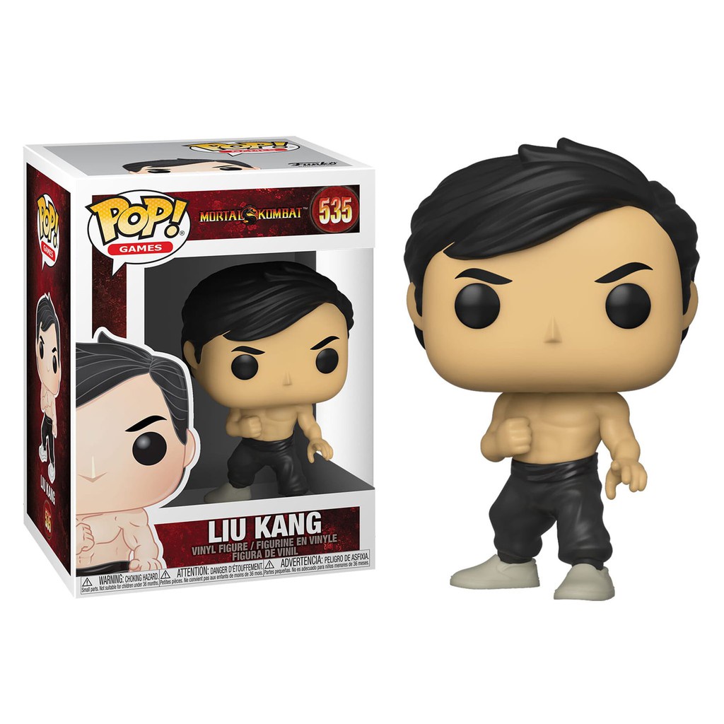 Funko Pop Liu Kang - Mortal Kombat | Shopee Brasil