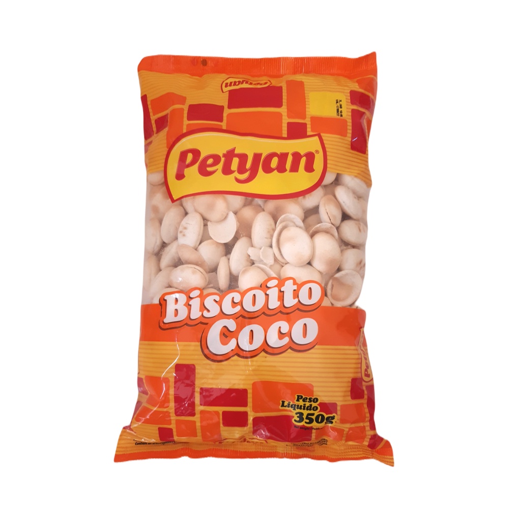 Biscoito Coco Pocazoi 350g bolacha Petyan Original Da Bahia | Shopee Brasil