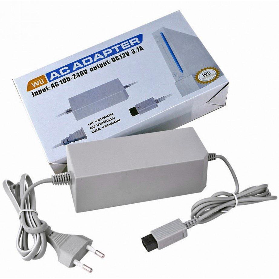 Fonte Nintendo Wii Bivolt Cabo 2,2 Metros 12V 3.7A | Shopee Brasil