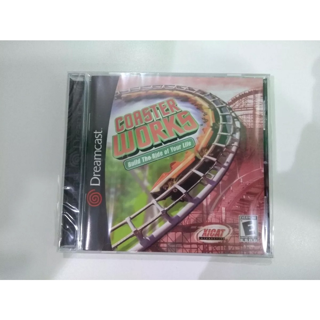 Coaster Works Original Lacrado - Sega Dreamcast | Shopee Brasil