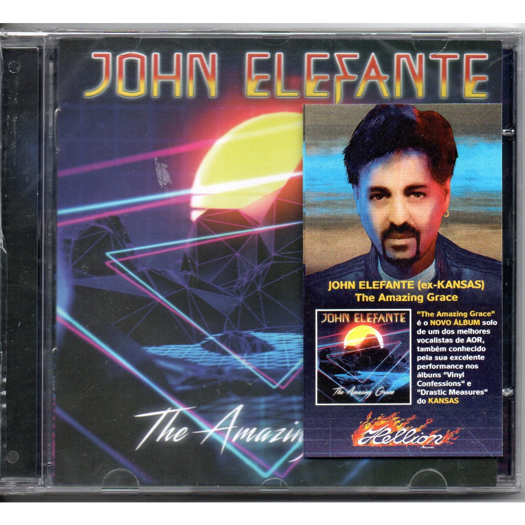 Cd John Elefante - The Amazing Grace Nacional (2022) | Shopee Brasil