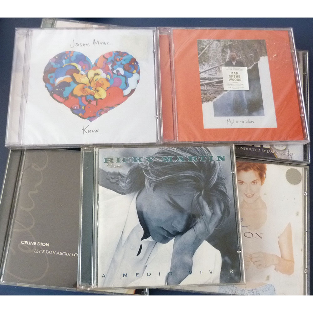 coleção 3 CD Ricky martin + justin Timberlake - pop internacional ...