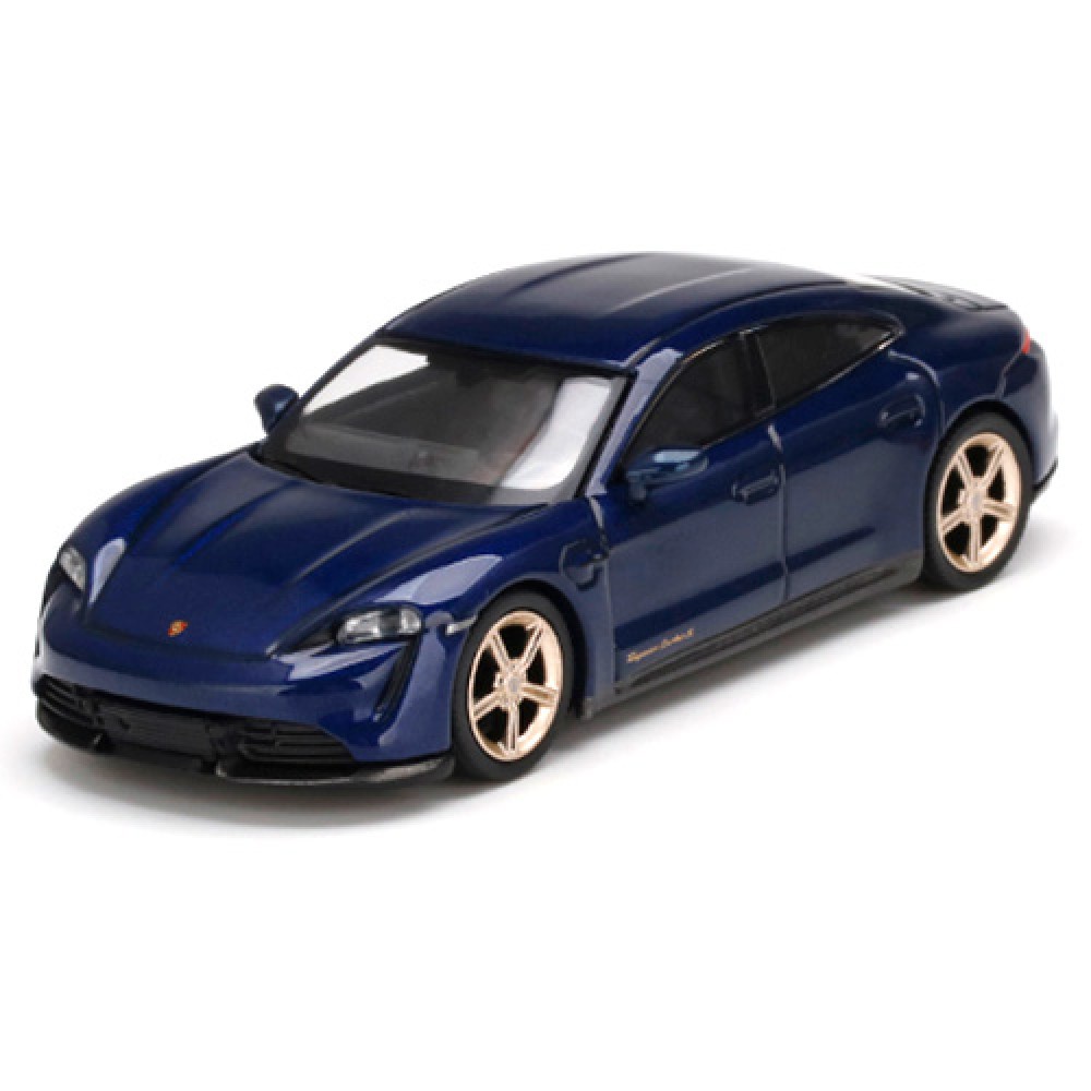 Mini GT MGT00339-R 339 1/64 PORSCHE TAYCAN TURBO S Escala Gentiana Azul ...