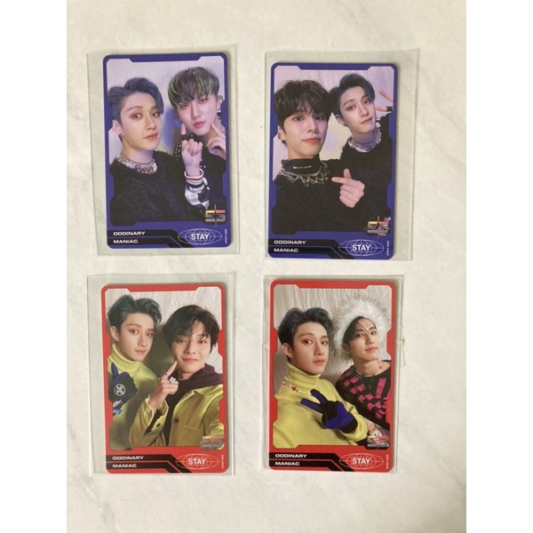 photocard stray kids unit oddinary bang chan changbin seungmin han jisung i.n | Shopee Brasil