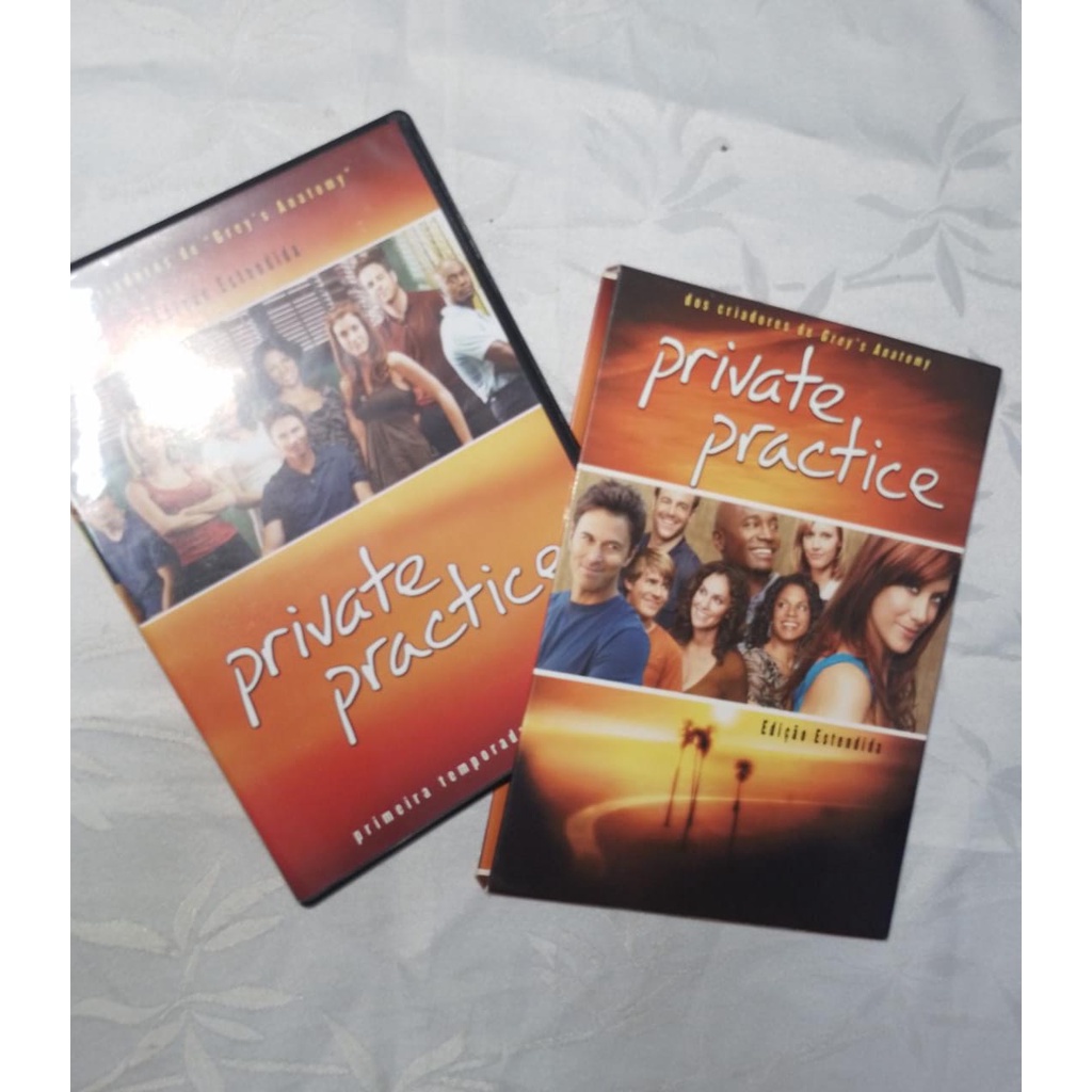 Dvd - Private Practice - 1ª Temporada (3 Dvds) ( 12757 ) | Shopee Brasil