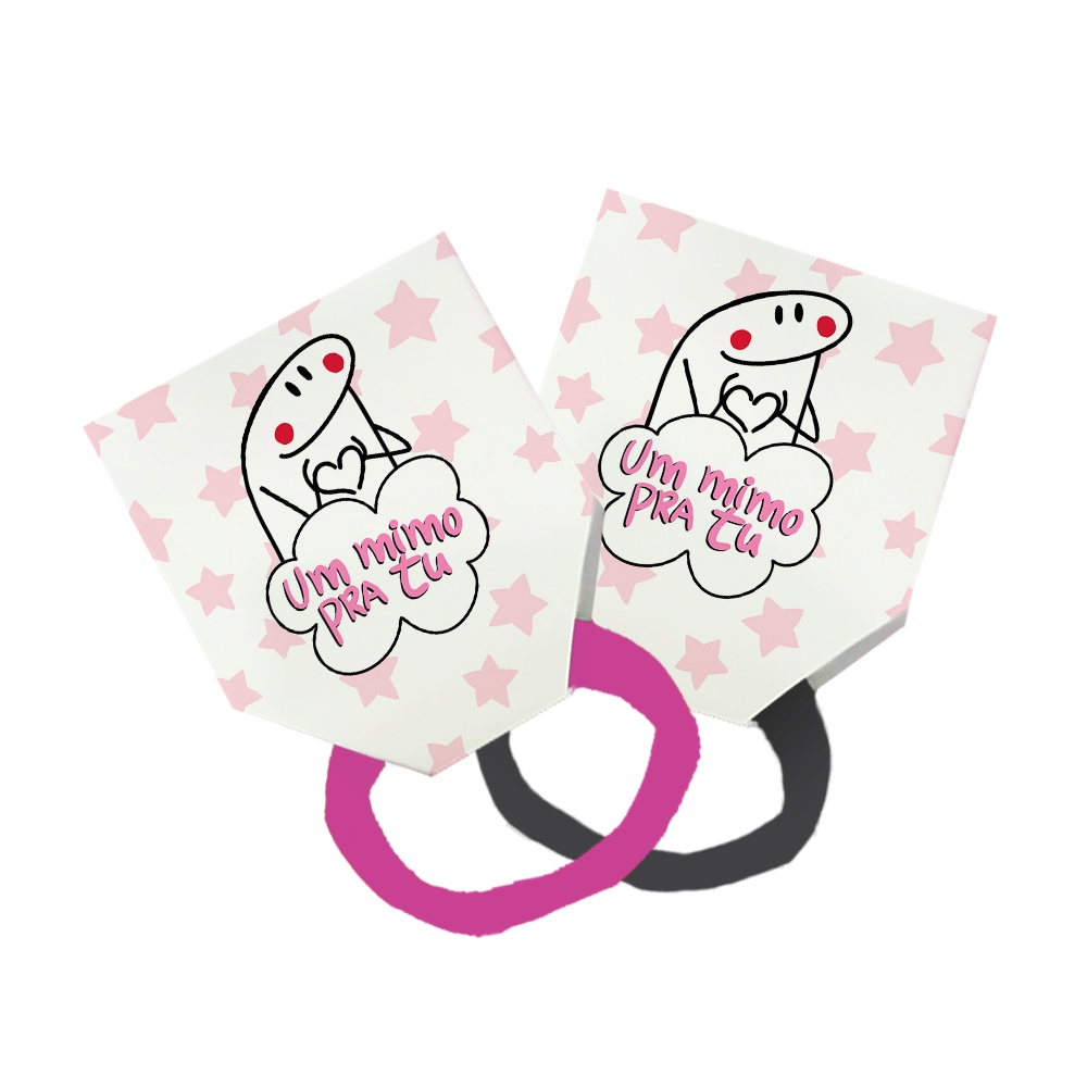 Kit 40 Tag Amarrador de Cabelo Lacinho Xuxinha Personalizado Um Mimo ...