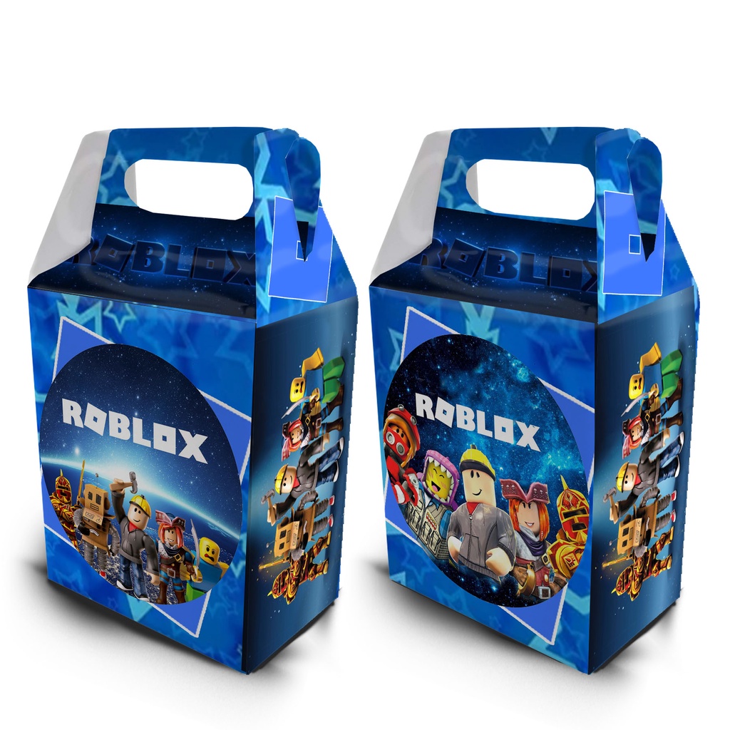 caixinha maleta kit com 10 roblox | Shopee Brasil