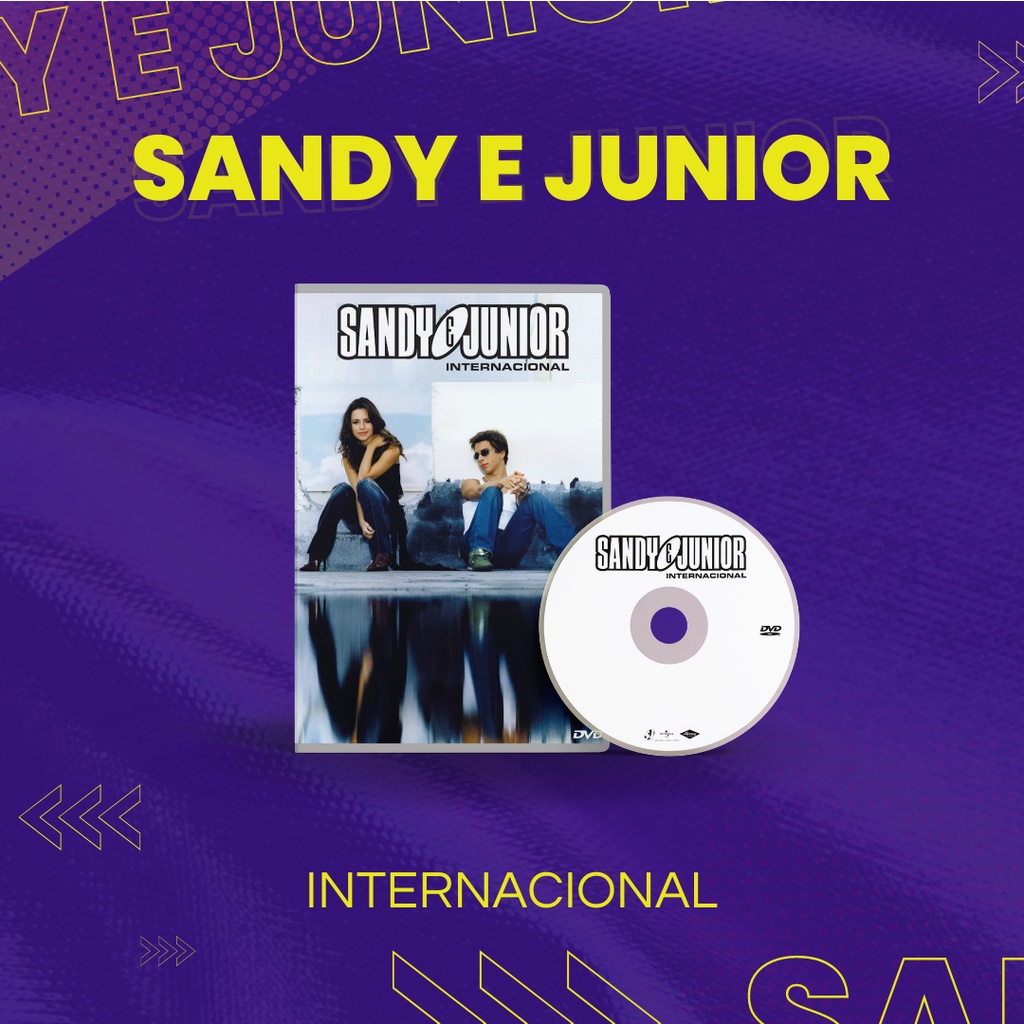DVD - SANDY E JUNIOR - INTERNACIONAL (KARAOKÊ, CLIPES, ACAPELLA ... DVD - SANDY E JUNIOR - INTERNACIONAL (KARAOKÊ, CLIPES, ACAPELLA ...