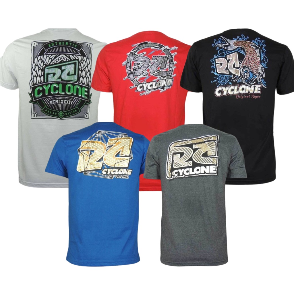 KIT 5 Camisetas Cyclone | Shopee Brasil