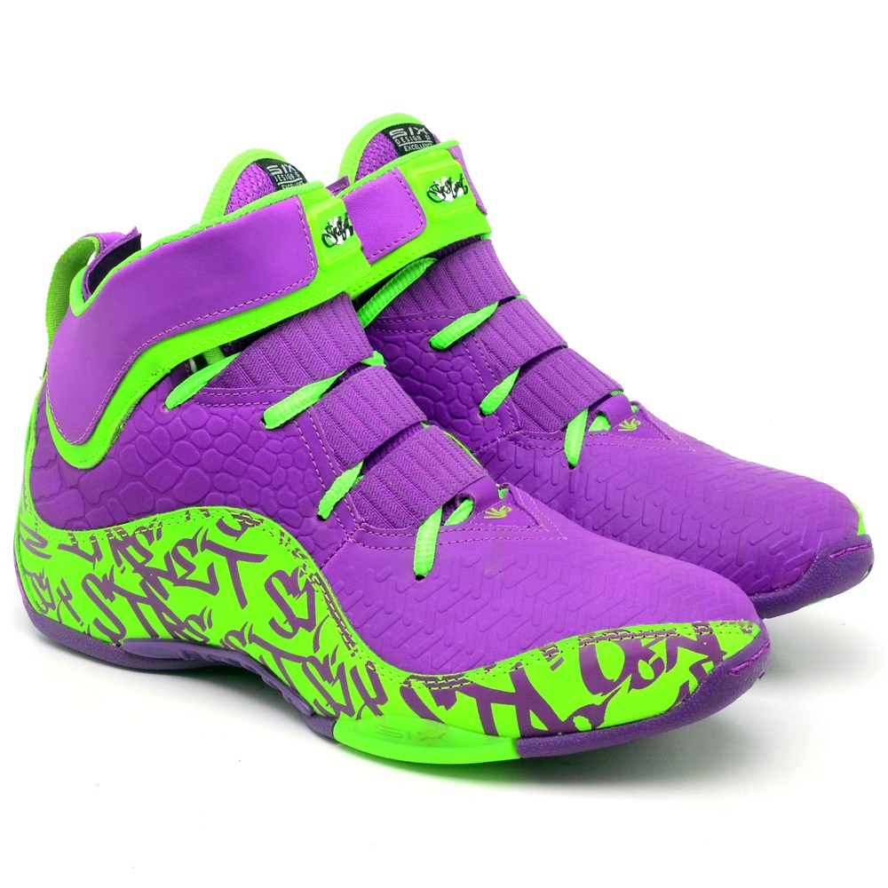 Tenis Basquete Six Street Impact - Roxo | Shopee Brasil