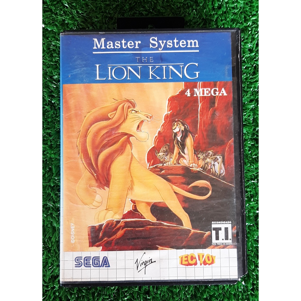 Jogo The Lion King - Master System | Shopee Brasil