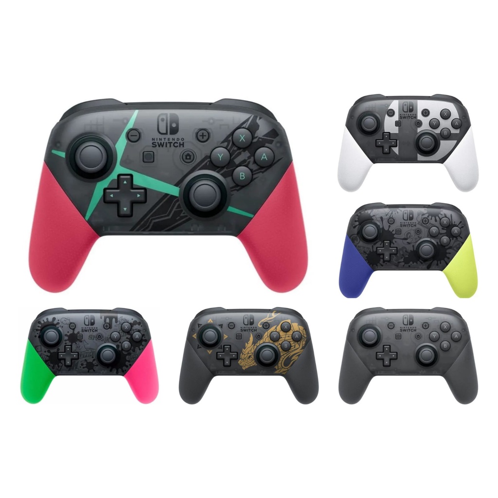 Controle Sem Fio Original Nintendo Switch Pro - Pro Controller | Shopee ...