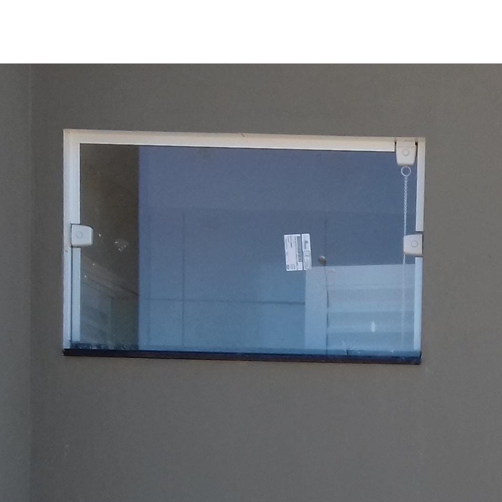 janela Blindex de Banheiro Basculante 60x60 incolor 8mm | Shopee Brasil