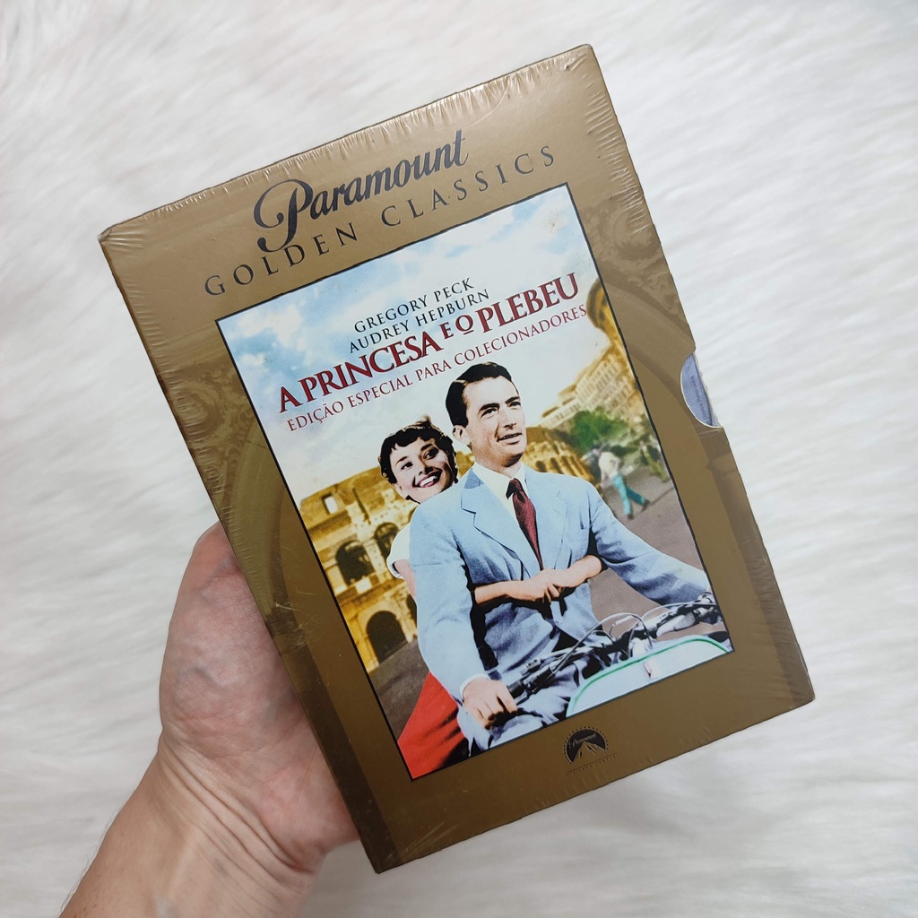 DVD A princesa e o plebeu - Paramount Golden Classics - Gregory Peck e ...