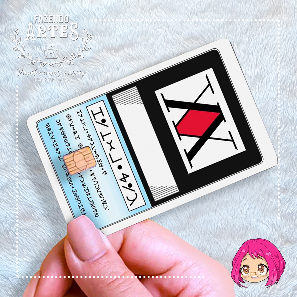 Sticker Card HunterxHunter | Shopee Brasil