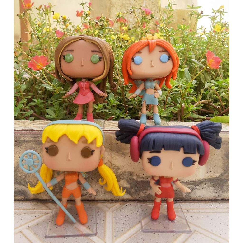Funko pop Winx - Bloom, Flora, Stella, Musa (Winx club) | Shopee Brasil