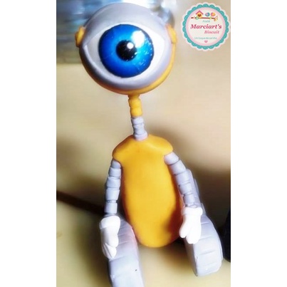 Robozinho Big B - feitos artesanalmente em biscuit - robô -bbb | Shopee ...