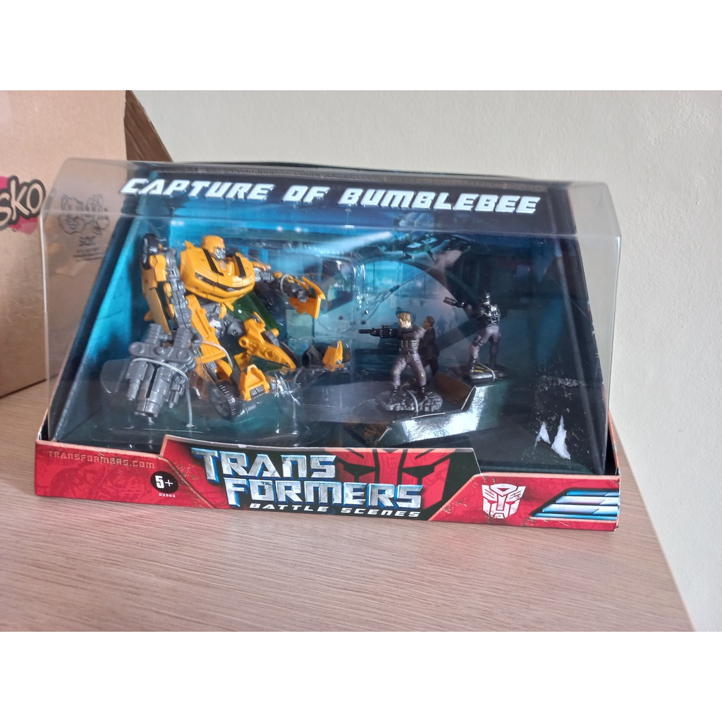Transformers Movie 2007 Battle Scenes Pack Lacrado - Bumblebee e Sector ...