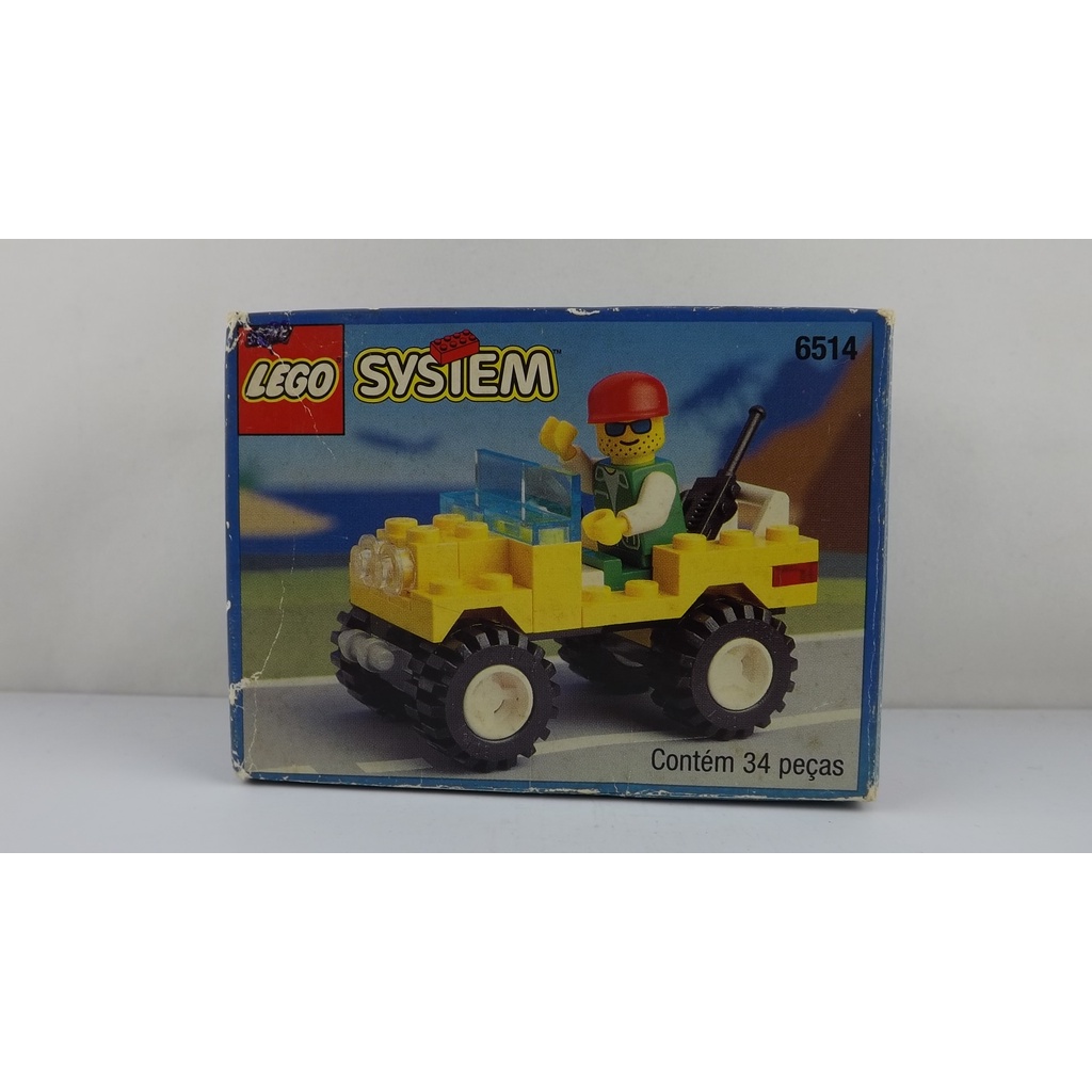 Conjunto Set Lego System 6514 com Caixa e Manual - Semi Novo | Shopee ...